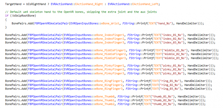 Open VR Input HowTo – VR Expansion Plugin